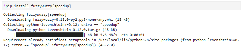 Pandas - Fuzzy Matching - Basang Data