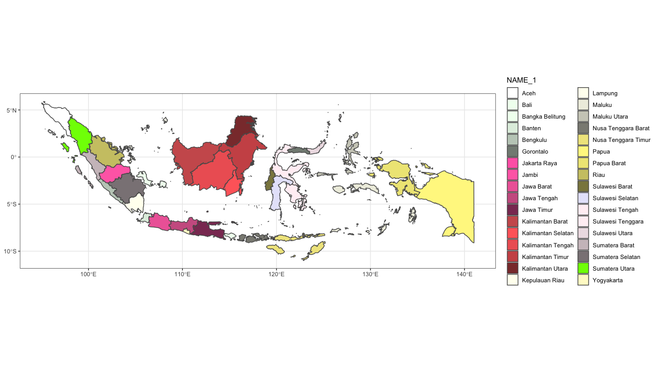Menggambar Indonesia dengan R - Basang Data